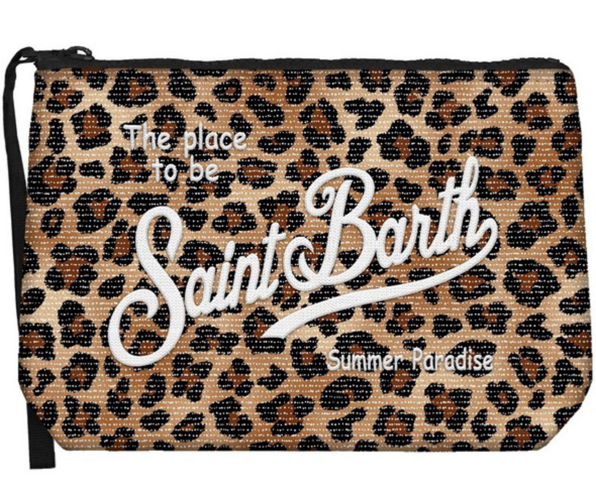 Mc2 Saint Barth Leopard Lurex Aline Pouch – LilSwimmas