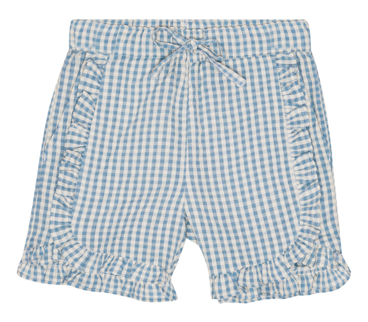 Floss Girls Blue Soft White River Frill Shorts – LilSwimmas