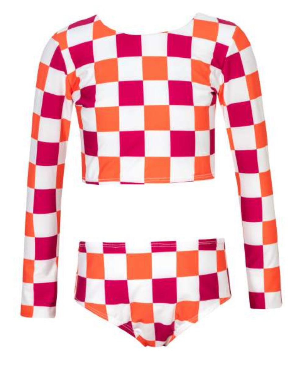 Mola Mola Girls Tangerine Tango Pau Bikini FINAL SALE – LilSwimmas