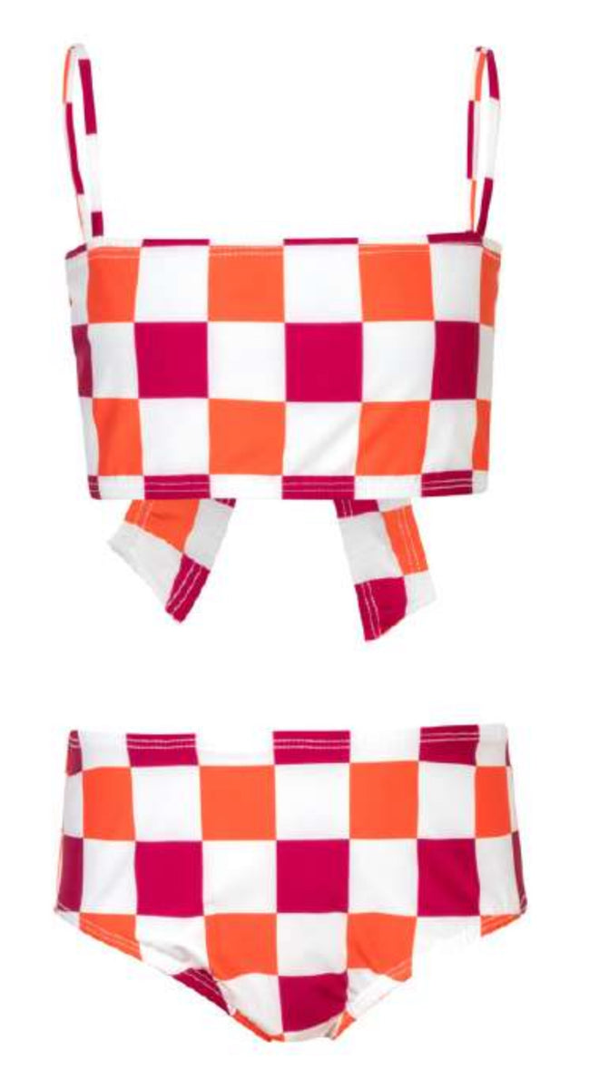 Mola Mola Girls Tangerine Tango Zuri Bikini FINAL SALE – LilSwimmas