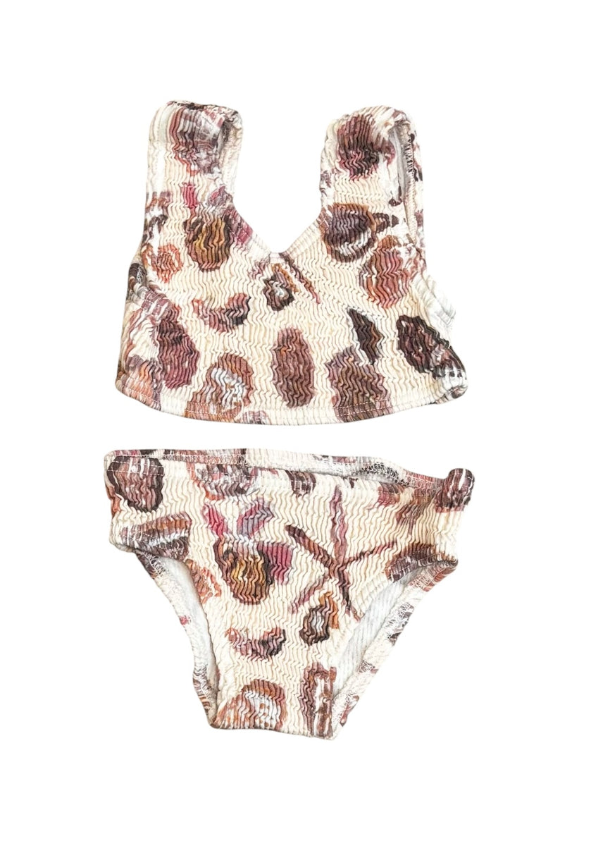 Girls Wrinkle Seashell Sea Bikini – LilSwimmas