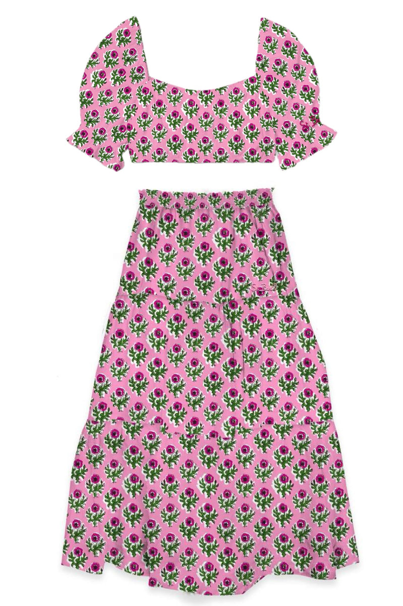 Mc2 Saint Barths Girls Cotton Radical Flowers Delia Top and Simonette ...